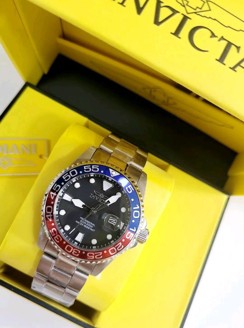 Invicta Pro Diver Dual Color Bezel Watches, Men's Fashion, Watches ...