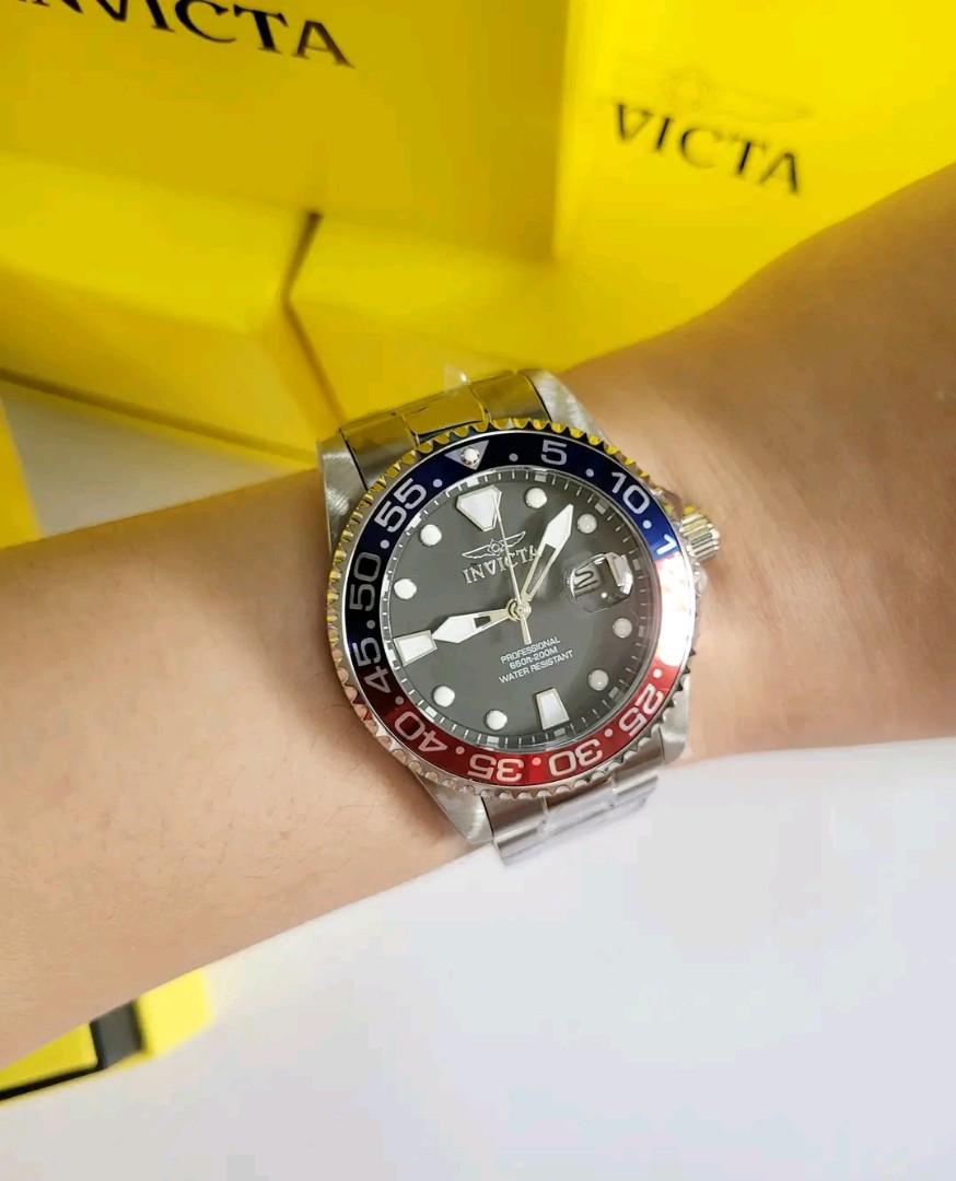 Invicta Pro Diver Dual Color Bezel Watches, Men's Fashion, Watches ...