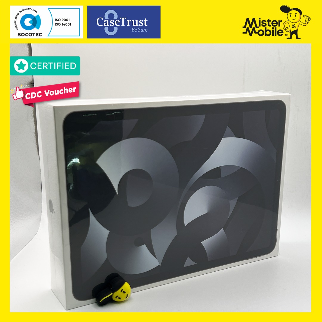 iPad Air 5 Cellular 256GB 256 5th Gen Cell Local New Set, Mobile Phones ...