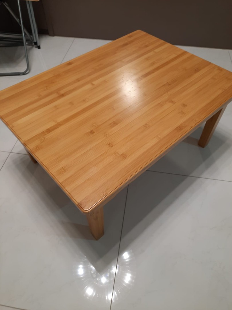 Brand New Japanese Teakwood Tatami Tea Lunch Dining Table, Furniture ...