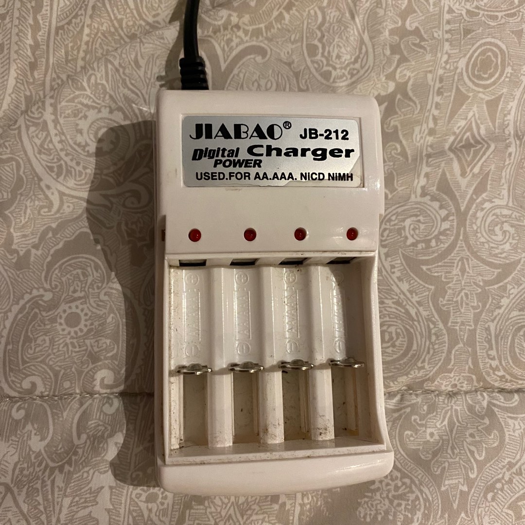 Jiabao JB-212 Digital Battery Charger (AA, AAA, NICD NIMH), Photography, Photography Accessories ...