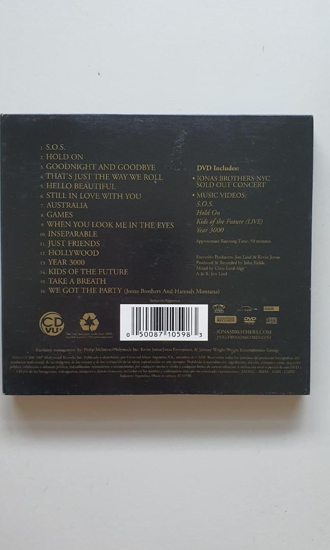 Jonas Brothers collection (cds and DVDs), Hobbies & Toys, Music & Media, CDs & DVDs on Carousell