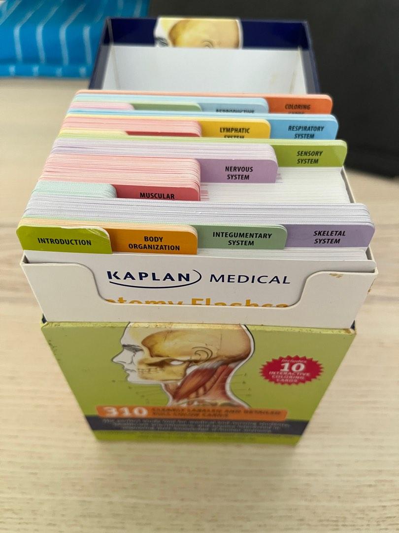 Kaplan Medical Anatomy Flashcards, Health & Nutrition, Medical Supplies ...
