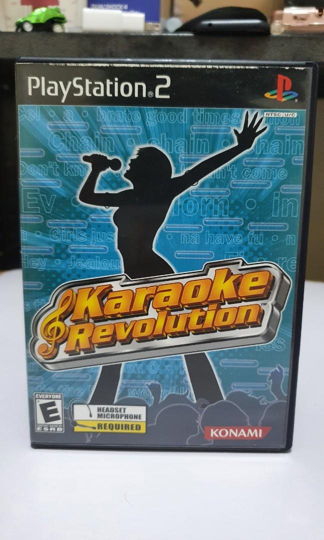 Karaoke Revolution ( Sony Ps2 , NTSC- U/C), Video Gaming, Video Games ...