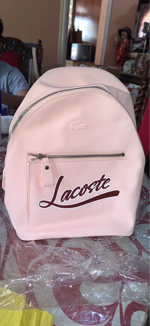 Lacoste Backpack 3 Way, Women's Fashion, Bags & Wallets, Backpacks on ...