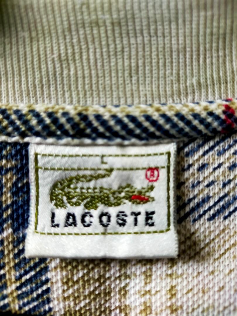 LACOSTE KNIT Large on Tag 23x30, Men's Fashion, Tops & Sets, Tshirts ...