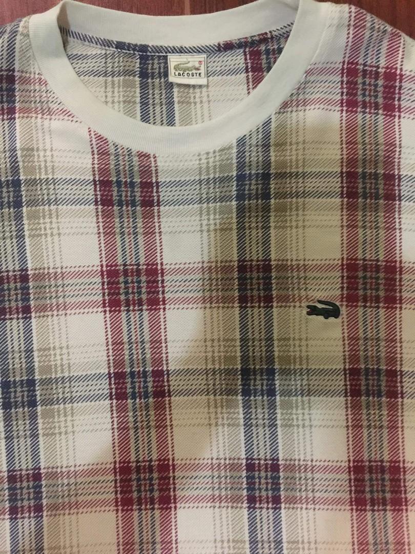 LACOSTE KNIT Large on Tag 23x30, Men's Fashion, Tops & Sets, Tshirts ...