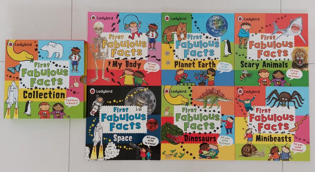 Ladybird First Fabulous Facts Collection - 6 books & First Poem ...