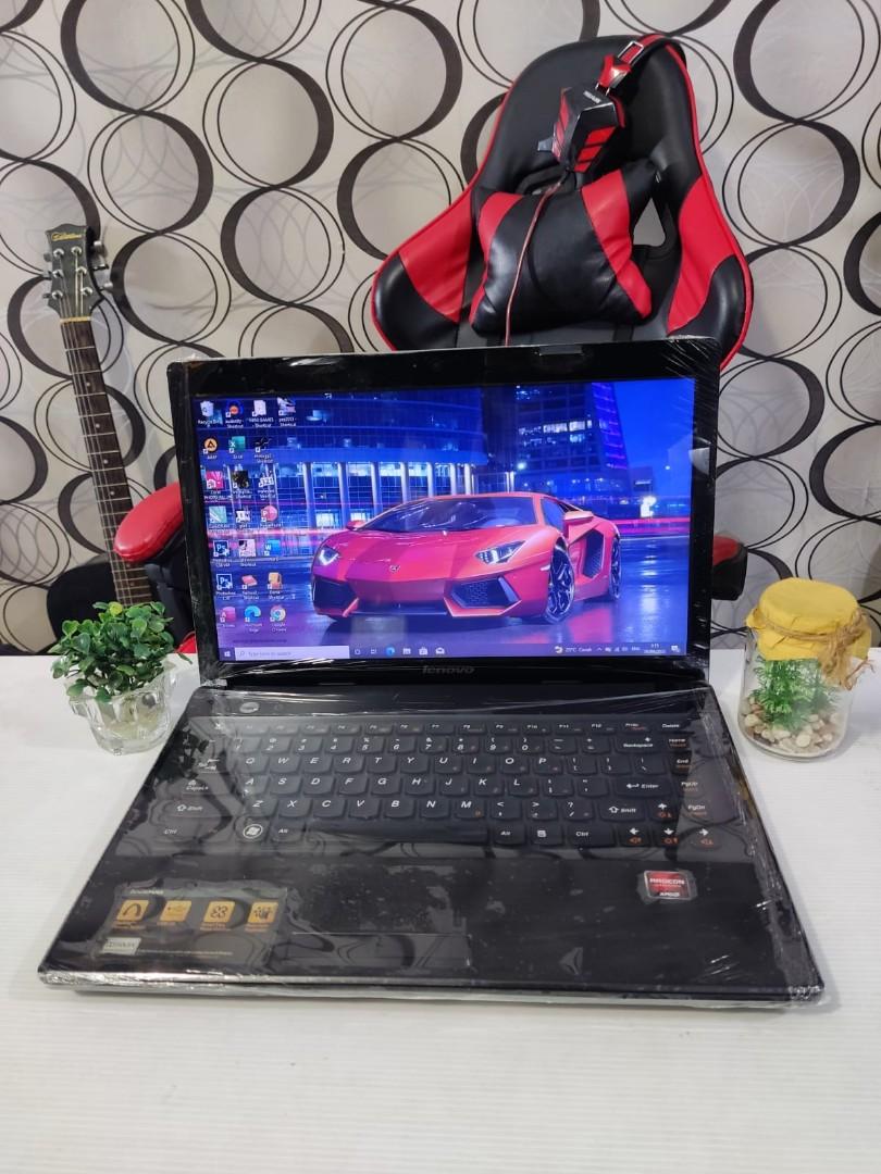 Laptop Lenovo Essential Ram 8gb Ssd 128Gb Vga Amd Radeon Siap Pakai ...
