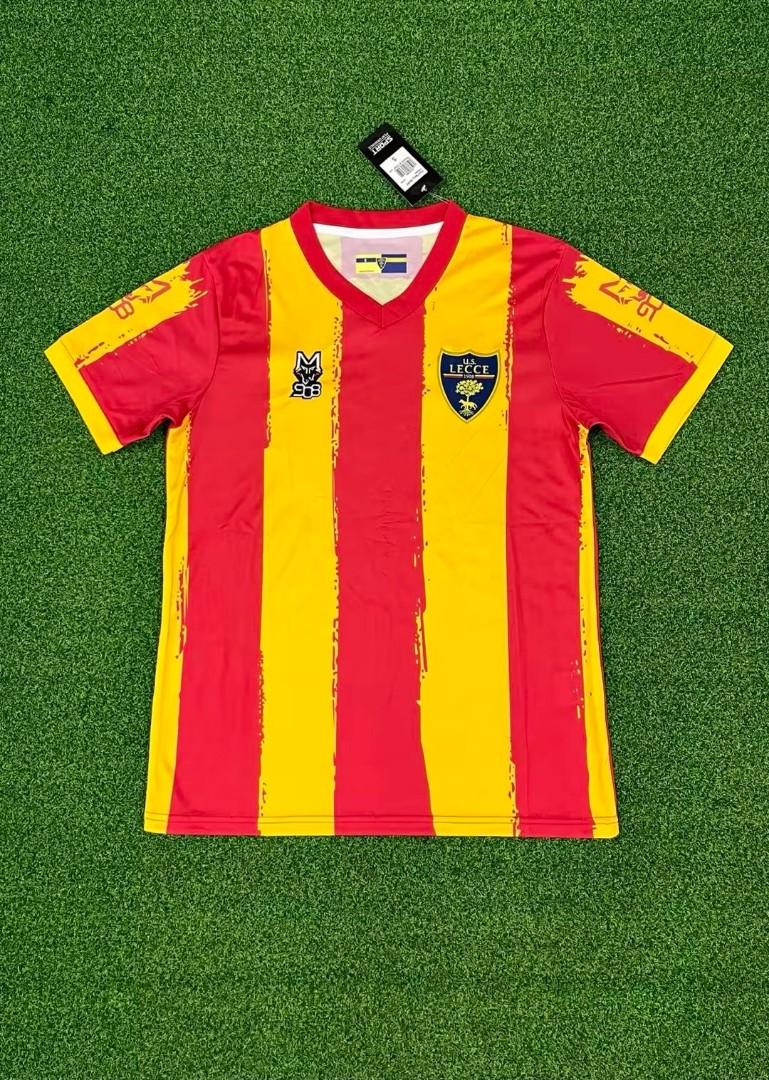 Lecce Home kit 22-23 Football Jersey, Men's Fashion, Tops & Sets, Tshirts & Polo Shirts on Carousell