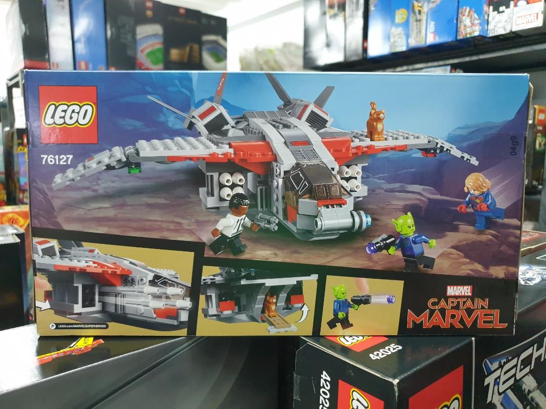 Lego Captain Marvel And The Skrull Attack 76127, Hobbies & Toys, Toys ...