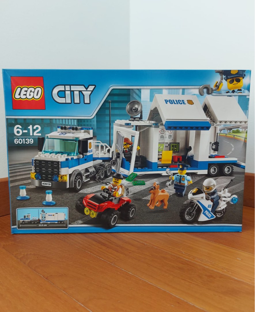 LEGO City Police Mobile Command Center Truck 60139, Hobbies & Toys ...
