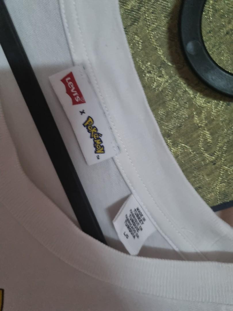 Levis x Pokemon Collab Shirt (Auth), Men's Fashion, Tops & Sets ...