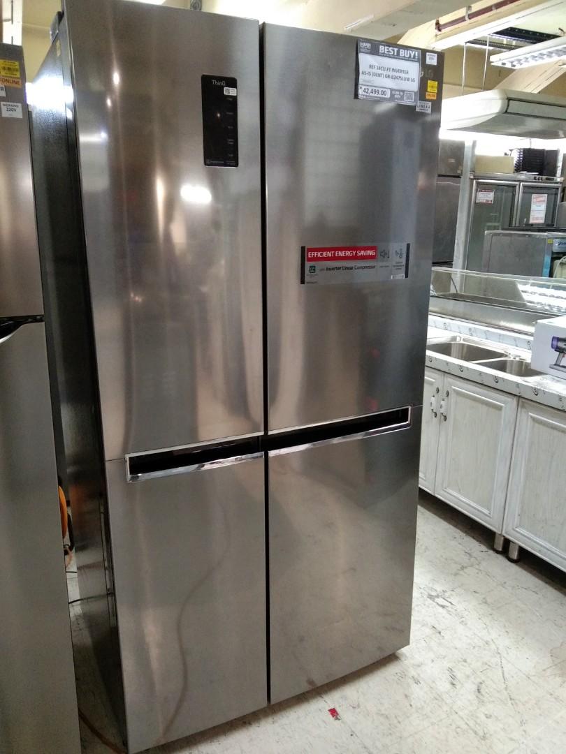 LG REF 24CU.FT INVERTER AS IS, TV & Home Appliances, Kitchen Appliances ...