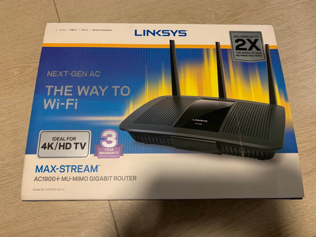 Linksys RA7500 Router, Computers & Tech, Parts & Accessories ...