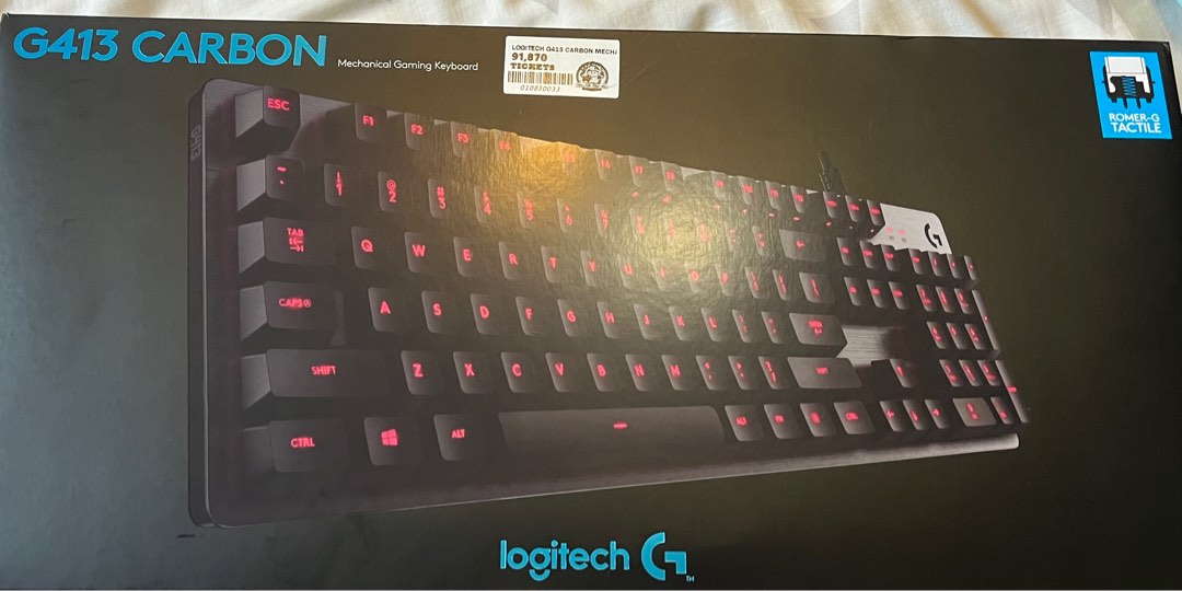 Logitech G413 carbon keyboard AUTHENTIC, Computers & Tech, Parts ...