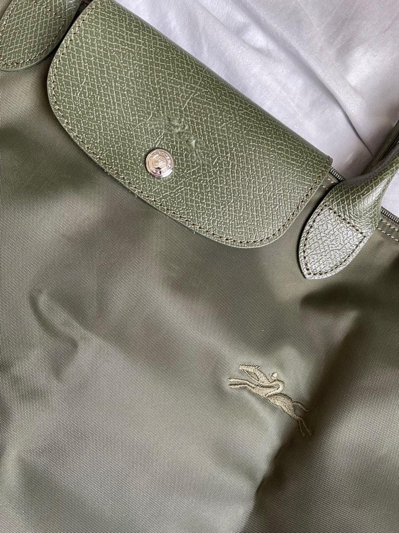 Longchamp Green le pliage Large olive green shopper, Luxury, Bags ...