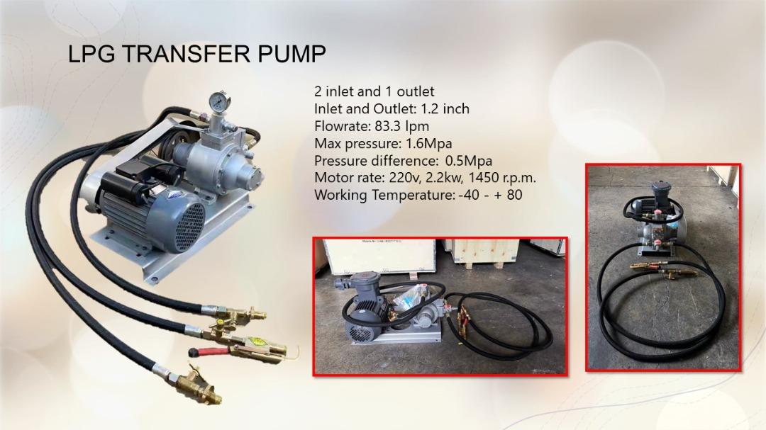 LPG Transfer pump, Commercial & Industrial, Industrial Equipment on ...