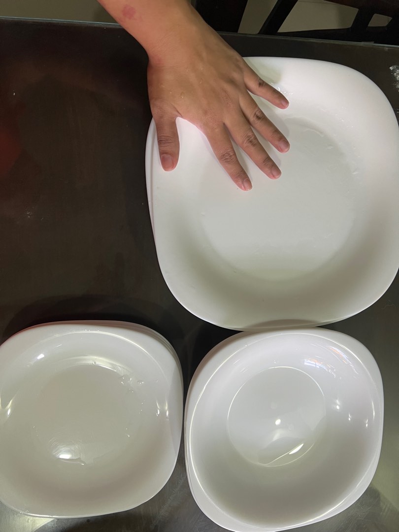 Luminarc dinner plates, bowls,saucer, Furniture & Home Living ...