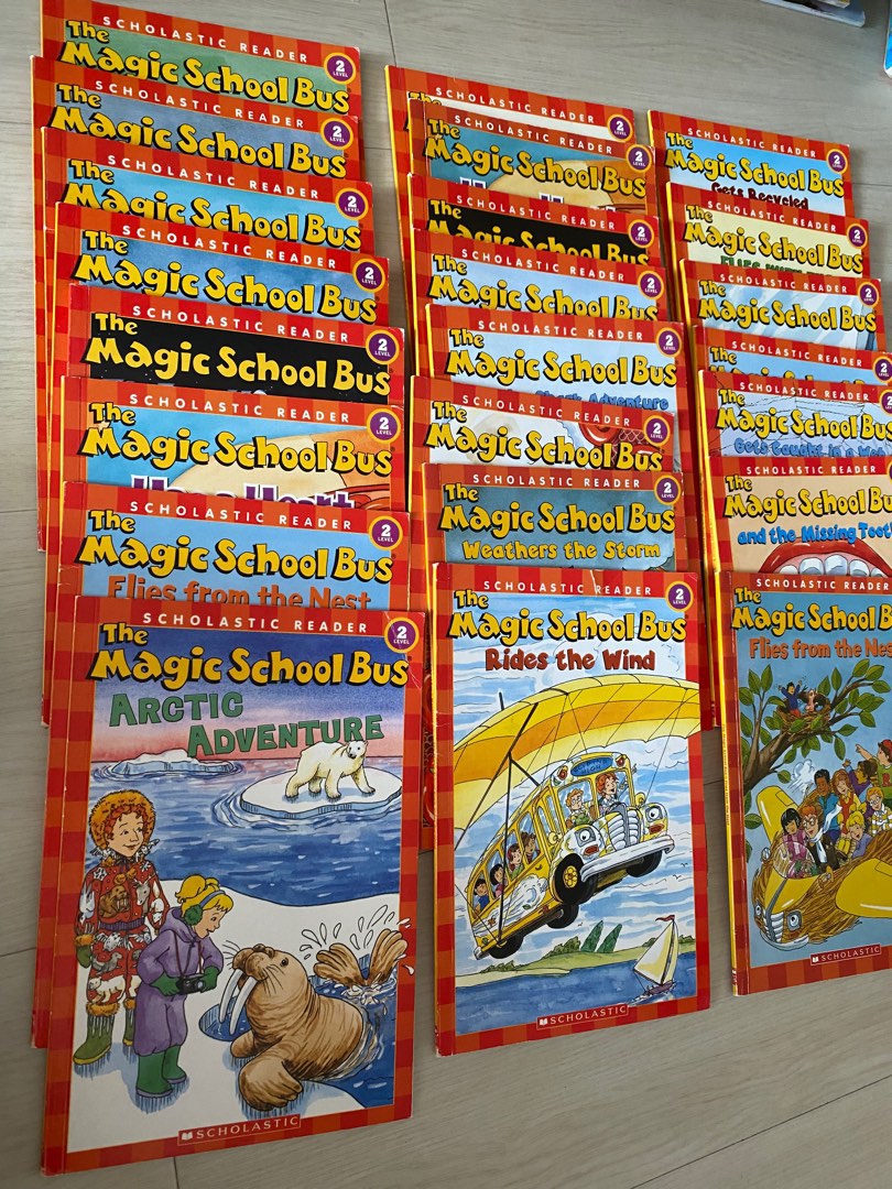 Magic School Bus Readers (Level 2), Hobbies & Toys, Books & Magazines ...