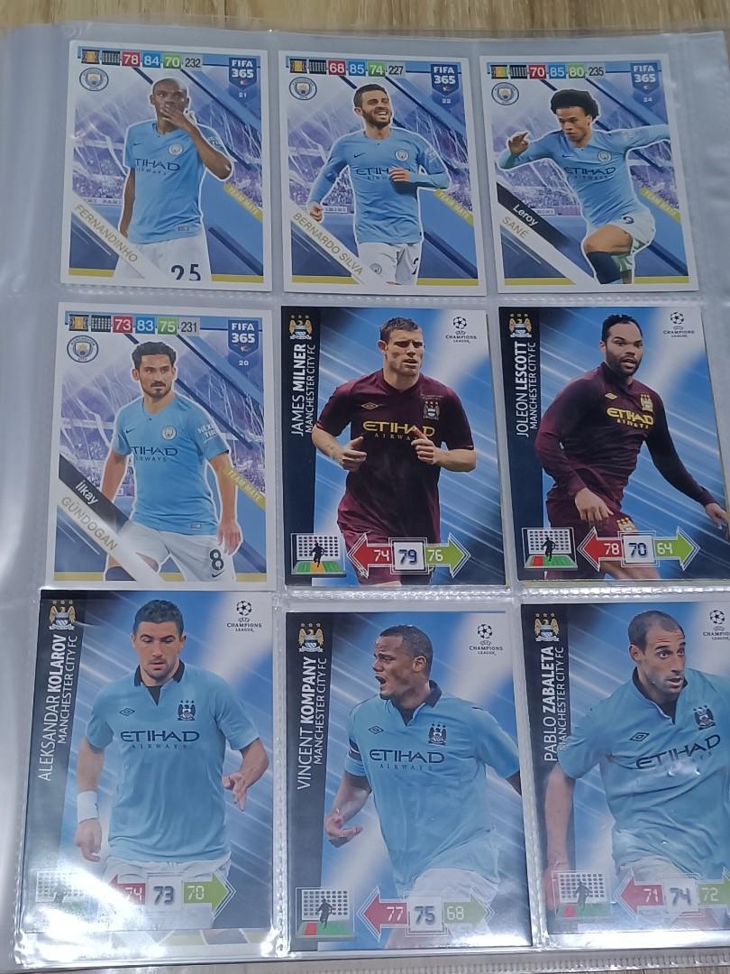 Manchester City FC Soccer Cards Collection Set, Hobbies & Toys ...
