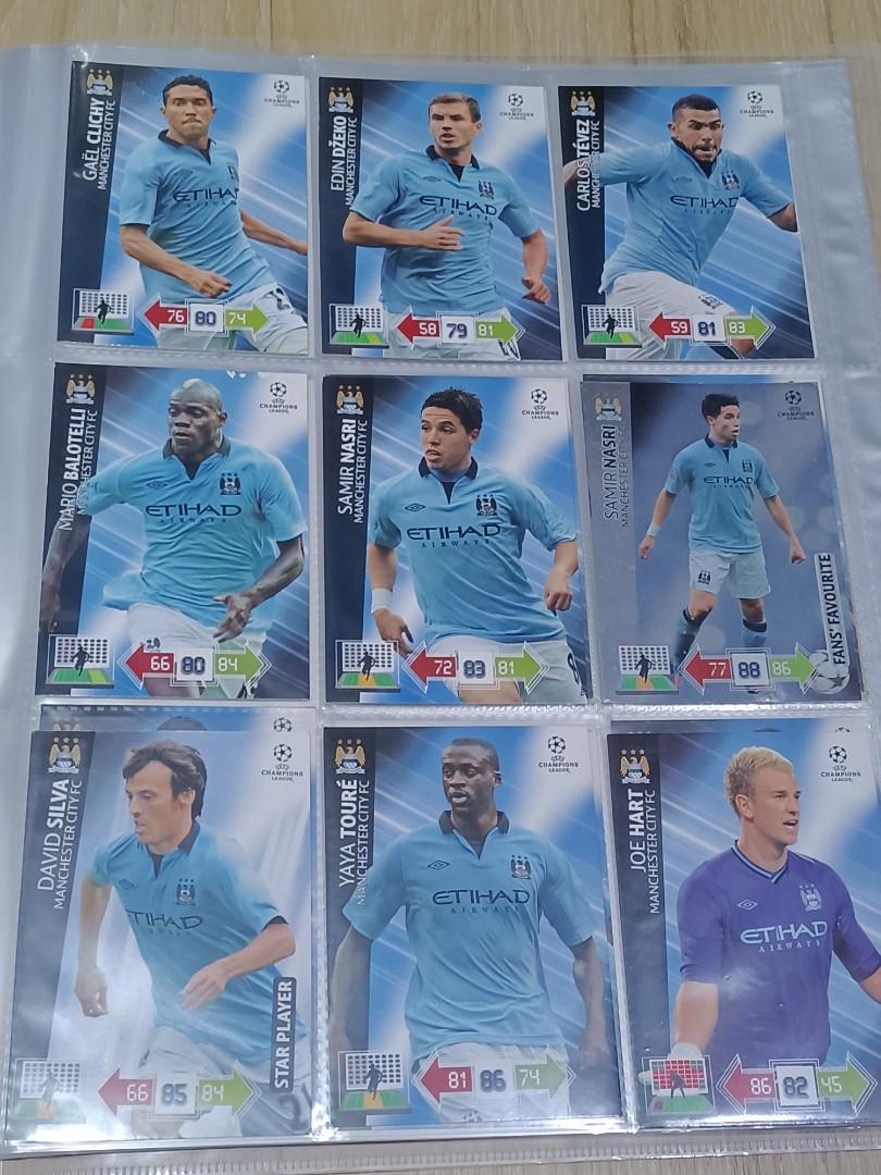 Manchester City FC Soccer Cards Collection Set, Hobbies & Toys ...