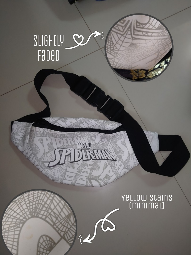 MARVEL SPIDER MAN BELT BAG, Women's Fashion, Bags & Wallets, Cross-body ...
