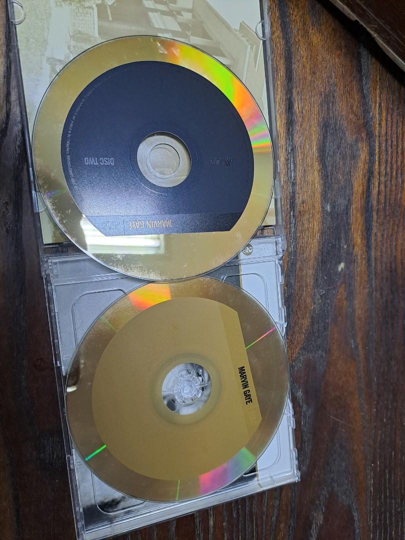 Marvin Gaye (gold) 2-disc set, Hobbies & Toys, Music & Media, CDs & DVDs on Carousell