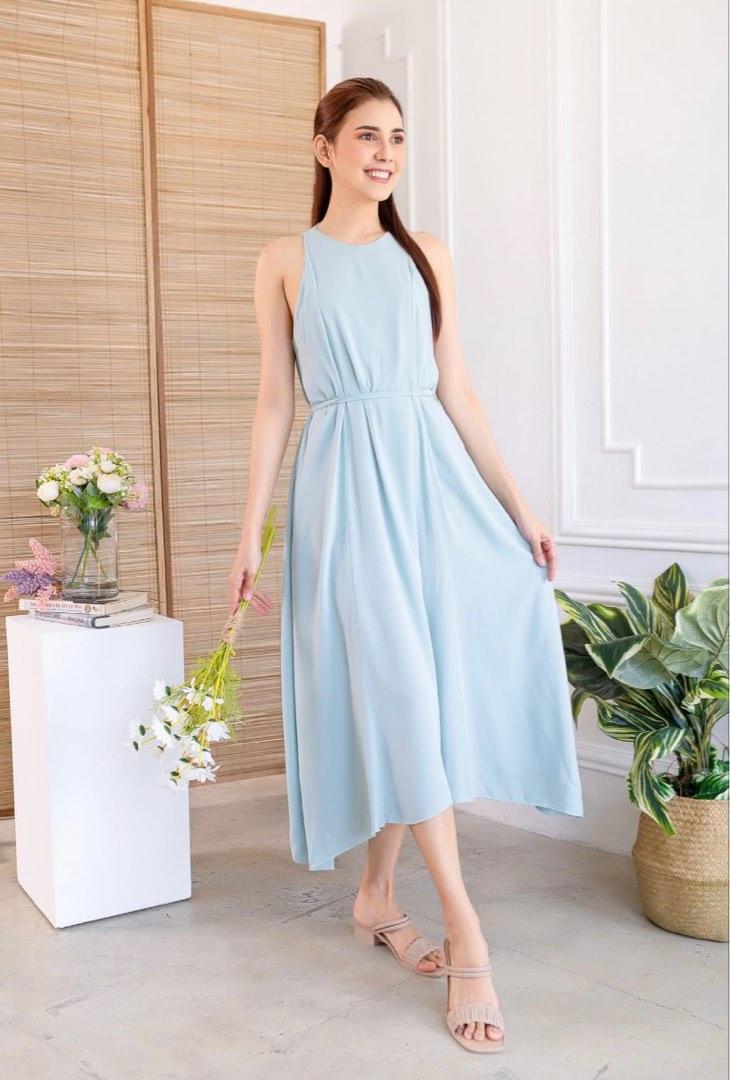 Minimalist Maxi Dress, Women's Fashion, Dresses & Sets, Dresses on ...
