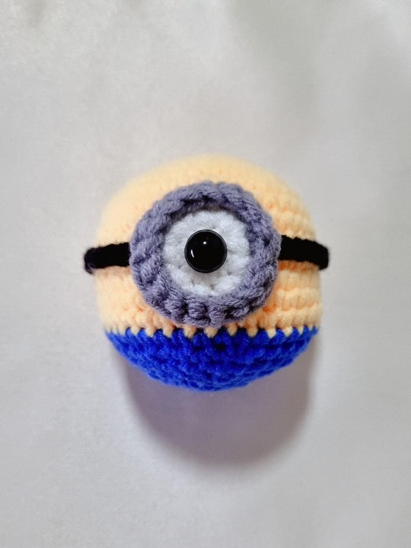 Minion ball crochet doll, Hobbies & Toys, Stationery & Craft, Handmade ...