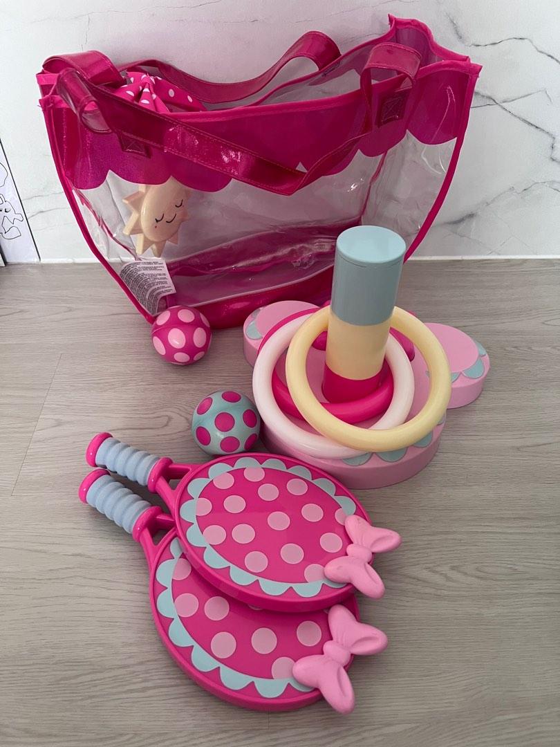 Minnie Mouse Portable Beach Set, Hobbies & Toys, Toys & Games on Carousell