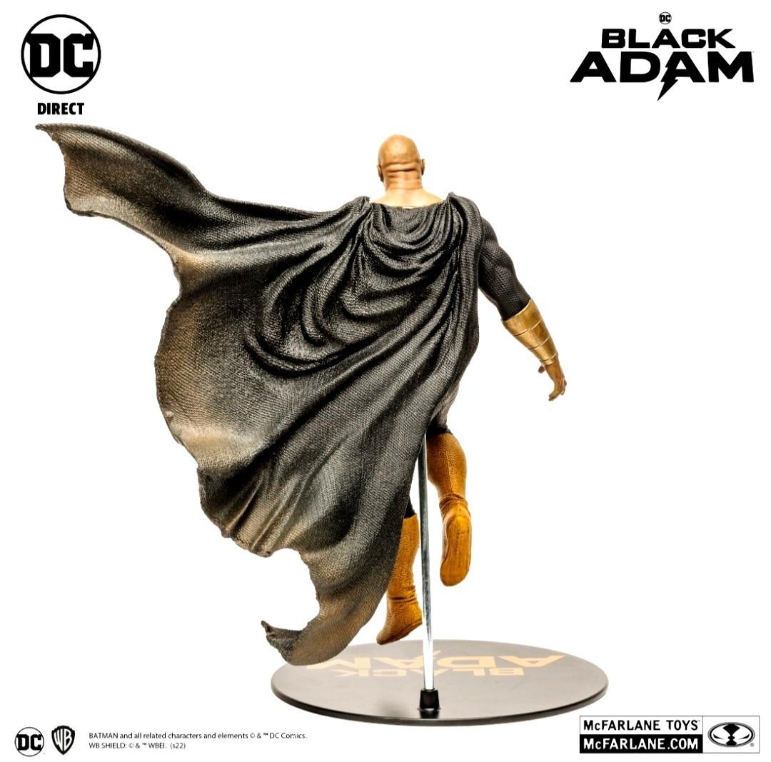 MISB DC Multiverse Direct Deluxe 12" Black Adam Statue By Jim Lee ...