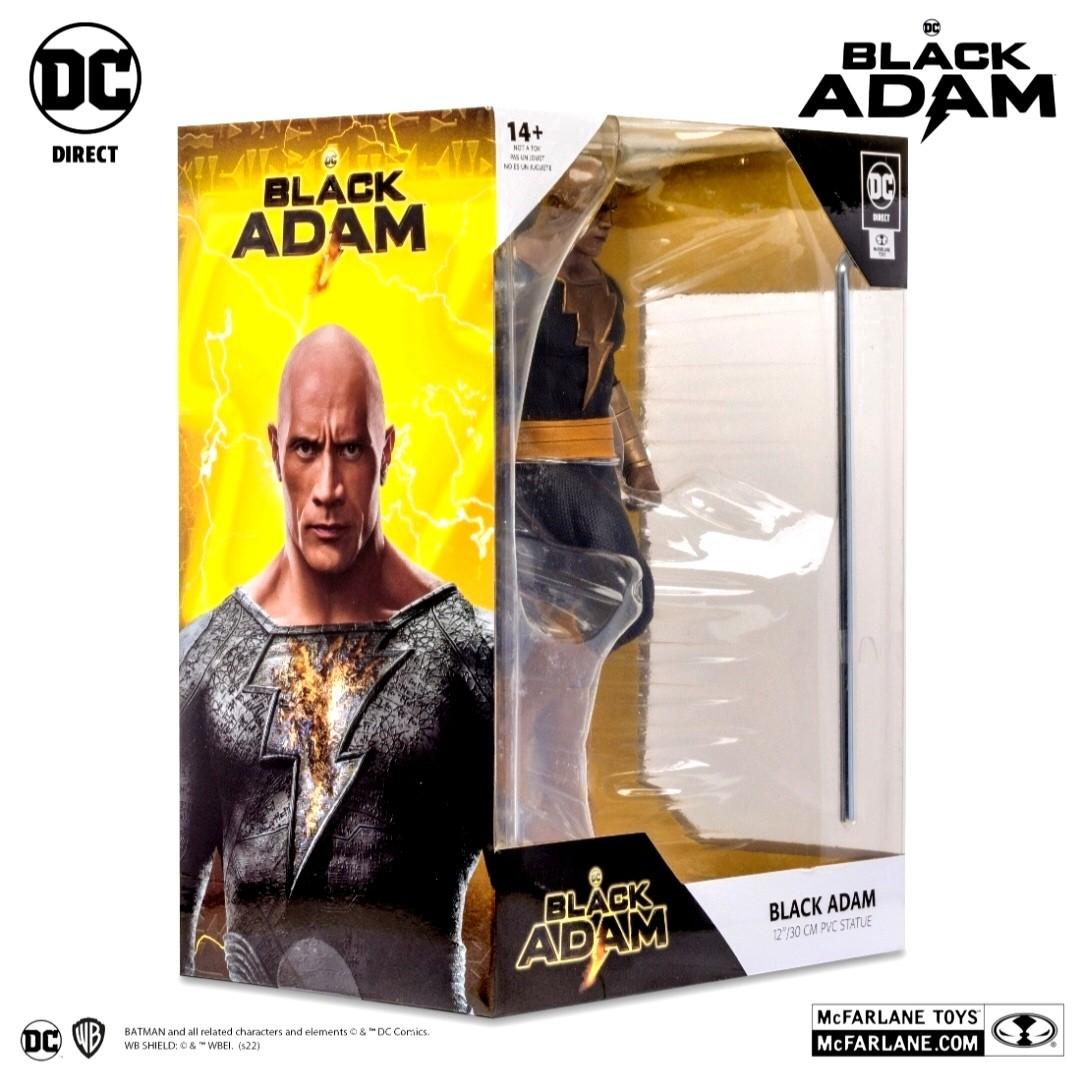 MISB DC Multiverse Direct Deluxe 12" Black Adam Statue By Jim Lee ...