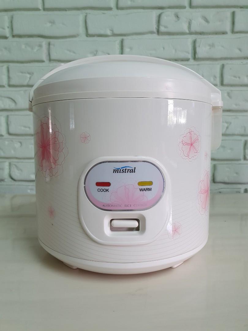 Mistral Rice cooker (1.8L), TV & Home Appliances, Kitchen Appliances ...