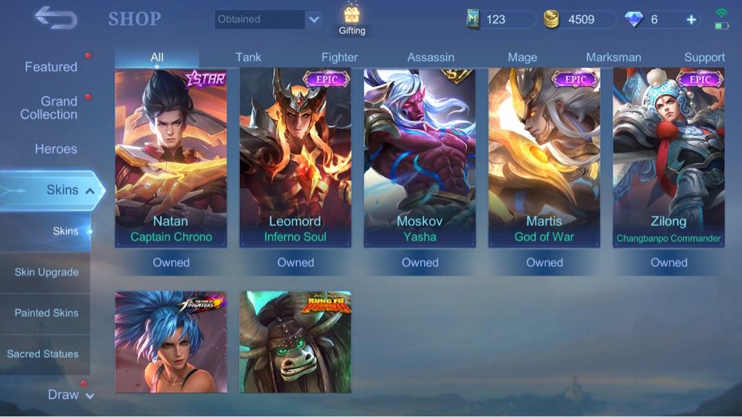 Mlbb,Moskov abyss,full kof squad(without Dyorth)and much more, Video ...