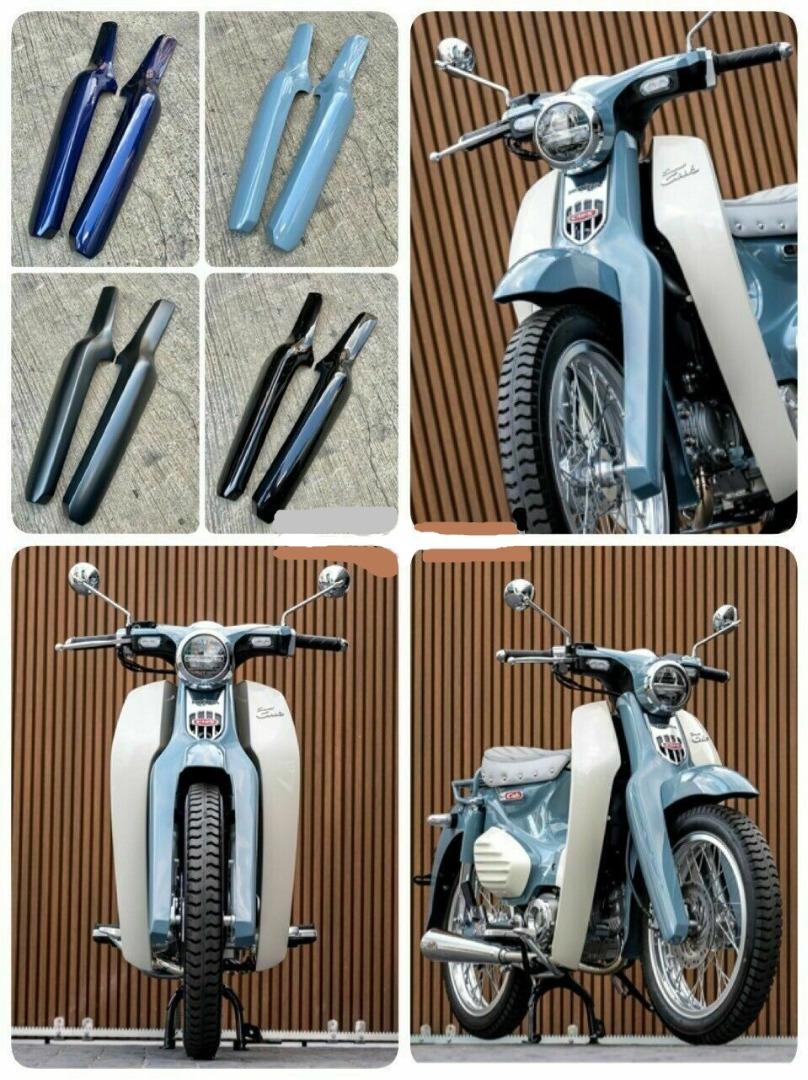 Moto Cubby Singapore Honda C125 Super Cub Front Fork Guard ! Ready ...
