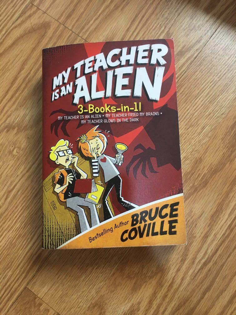 my teacher is an alien (3 books in one), Hobbies & Toys, Books ...