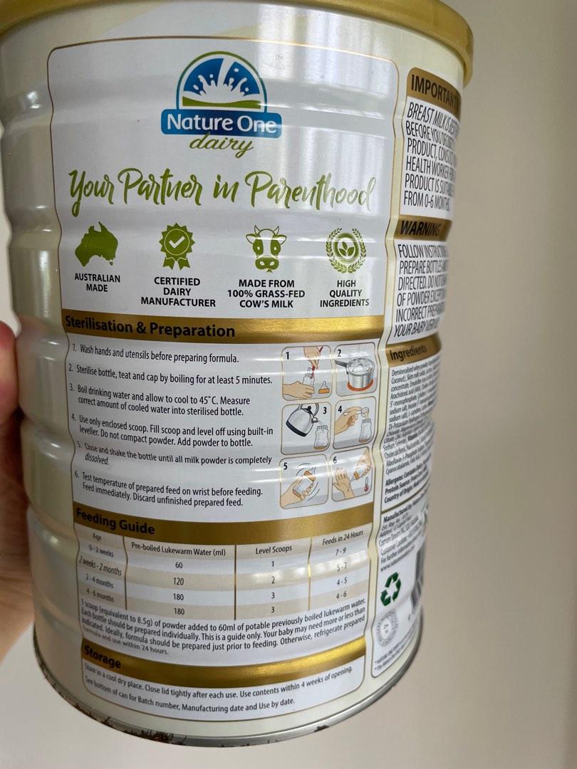 Nature One Premium Newborn formula milk powder, Babies & Kids, Nursing ...