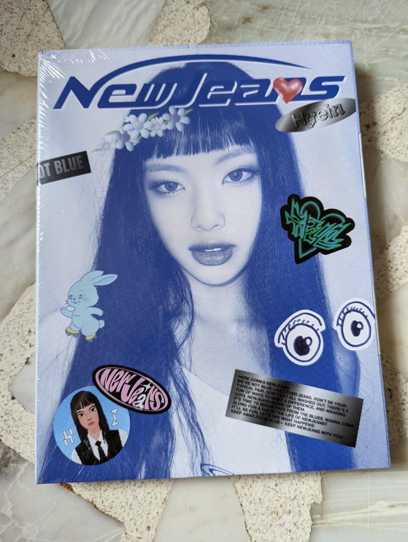 NEW JEANS BLUE BOOK ALBUM - HYEIN Version, Hobbies & Toys, Memorabilia ...