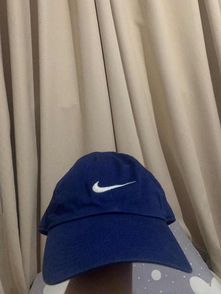 Nike Navy Blue Cap, Men's Fashion, Watches & Accessories, Caps & Hats ...