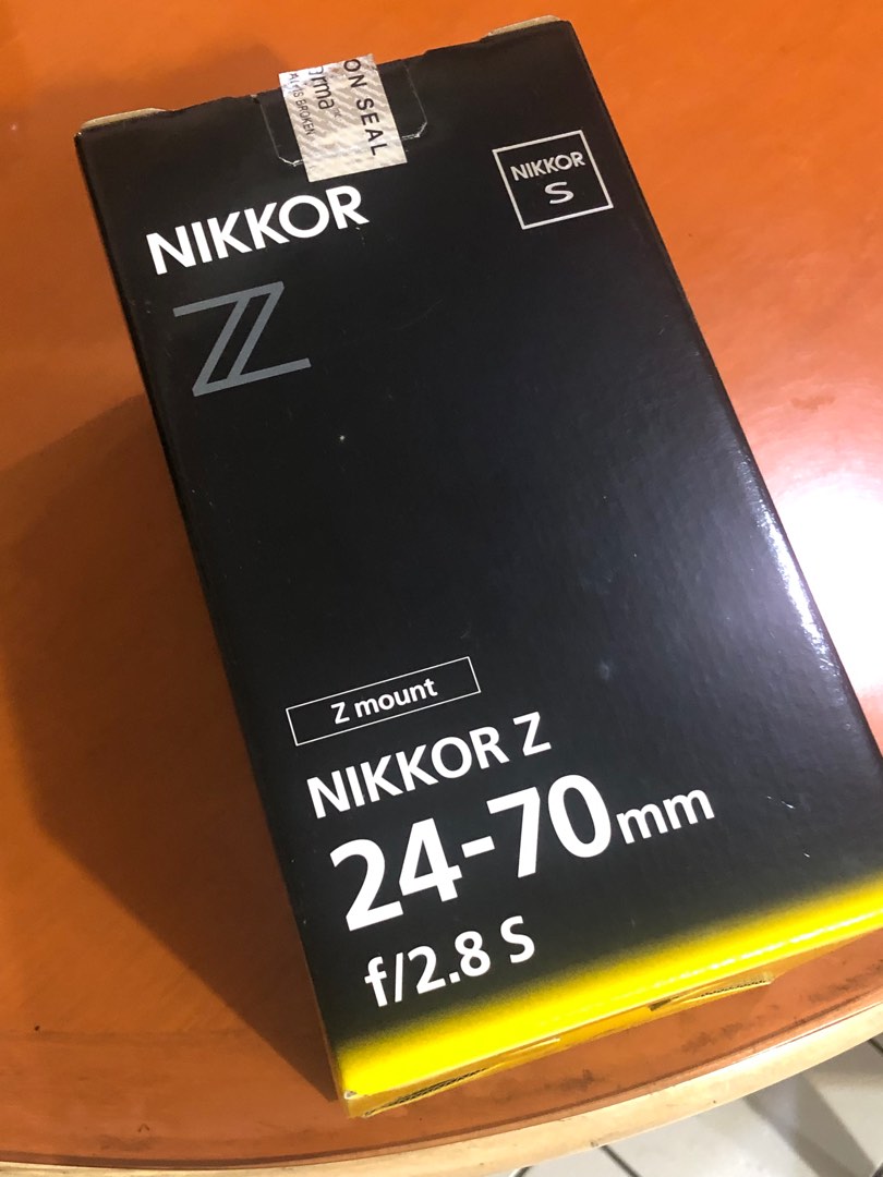 Nikon Z 24-70mm f2.8s, Photography, Lens & Kits on Carousell