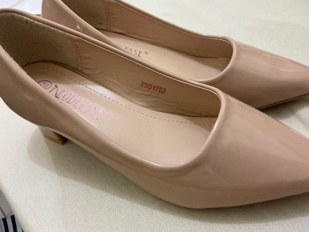 Office Heels / Nudish pink heels / 2 inches heels / Nude Heels, Women's ...