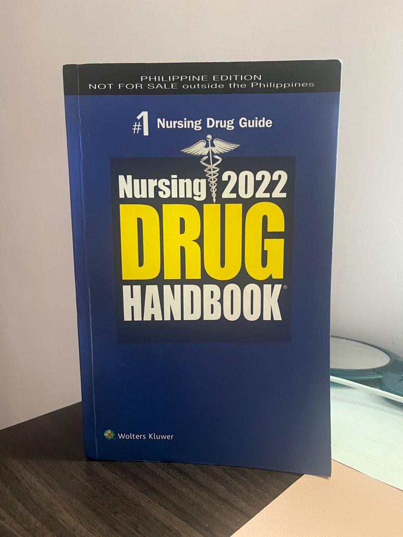 Nursing Drug Handbook 2022, Hobbies & Toys, Books & Magazines, Textbooks on Carousell
