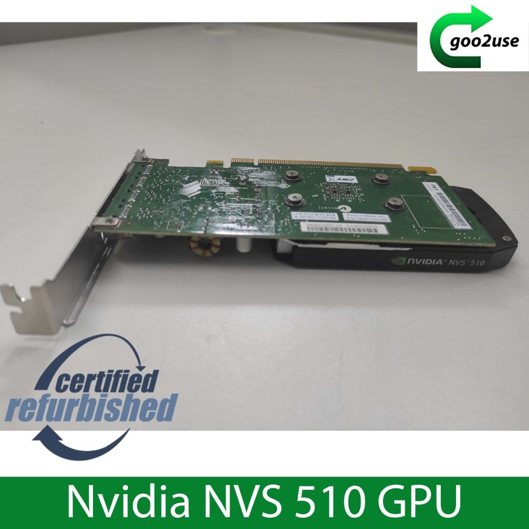 Nvidia NVS 510 GPU Computer Graphic Card, Computers & Tech, Parts ...