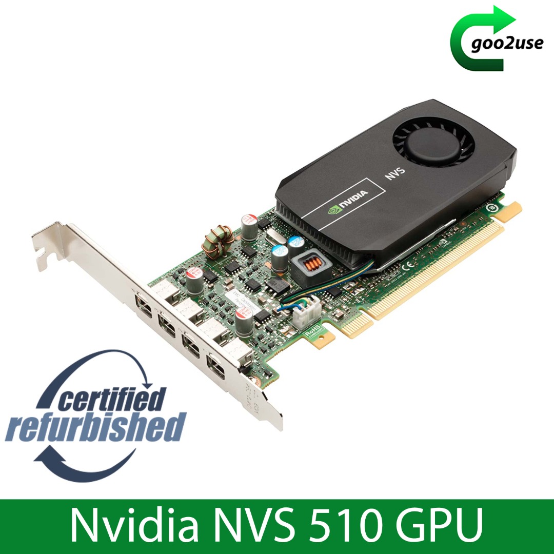 Nvidia NVS 510 GPU Computer Graphic Card, Computers & Tech, Parts ...