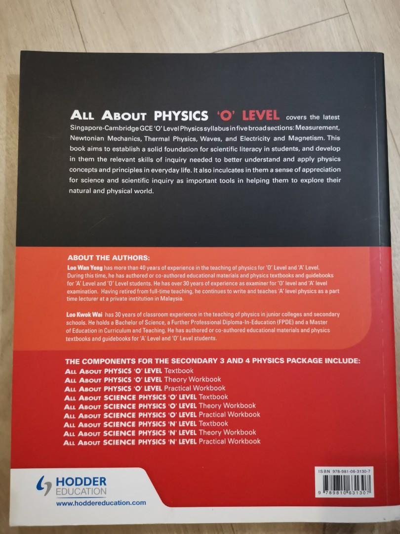 O level Physics, Hobbies & Toys, Books & Magazines, Textbooks on Carousell