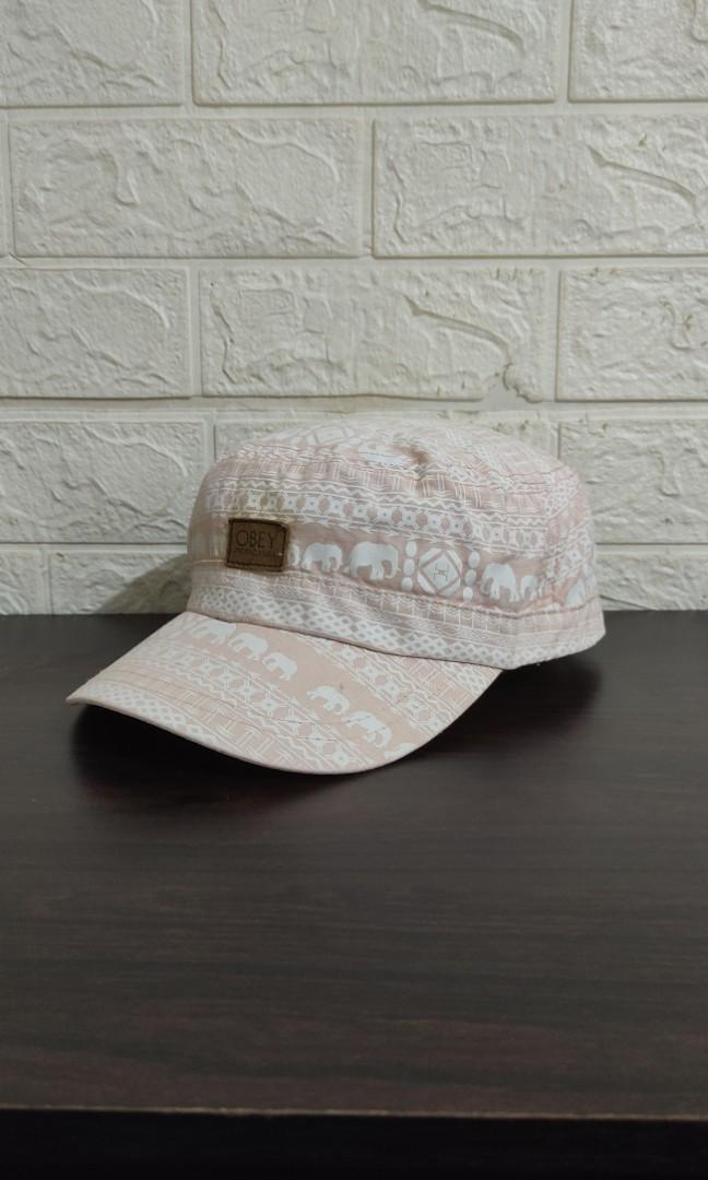 Obey Propaganda Patrol Caps, Fesyen Pria, Aksesoris, Topi di Carousell