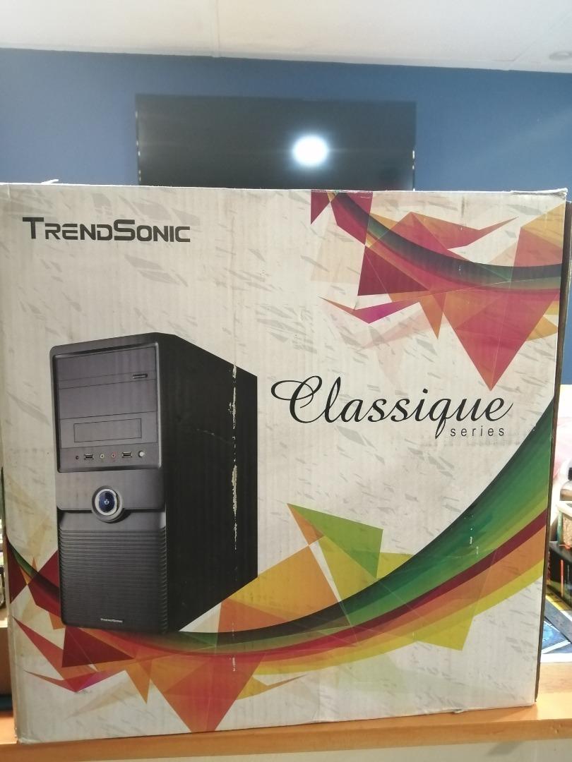 (Old New Stock) Trendsonic ATX Desktop Casing with 450W PSU with box ...