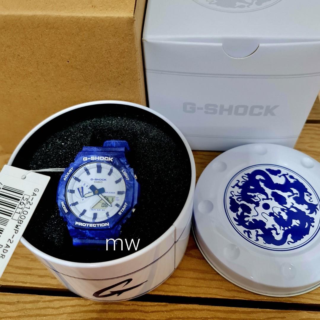 Original Casio limited edition g shock ga-2100bwp ga-2100 ga2100 ...