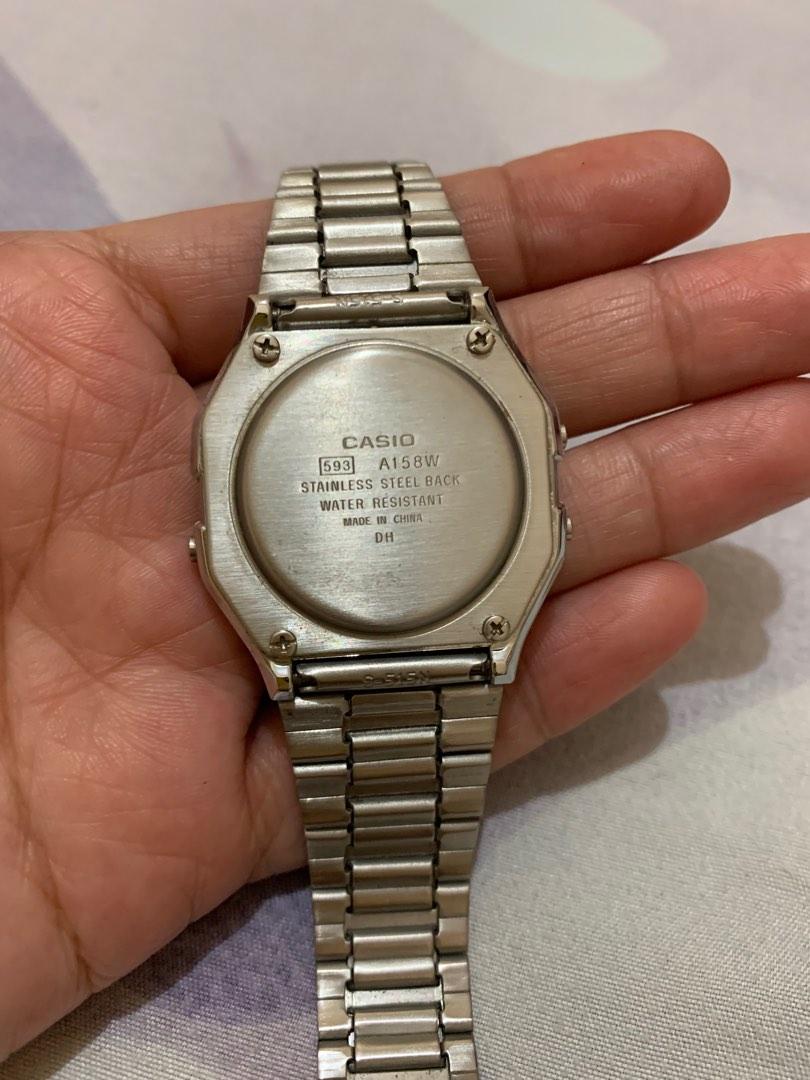 Original Casio Watch Stainless Steel, Women's Fashion, Watches ...